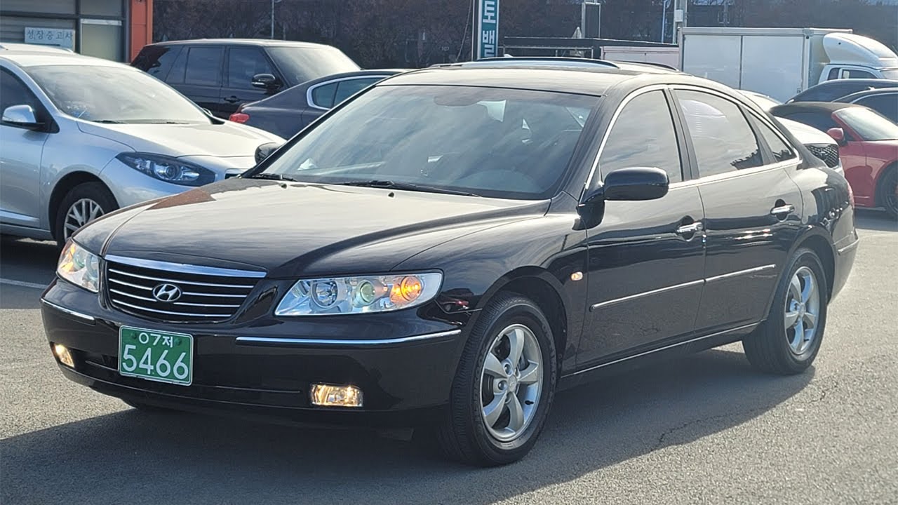 500만원대 이하 중고차 전문매장,06년식 그랜저TG LPI Q270 모범형 팩2 - YouTube