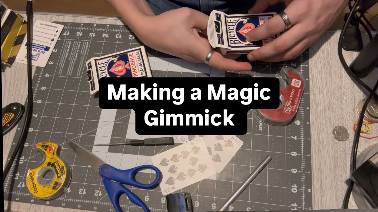 Making a Magic Gimmick - YouTube