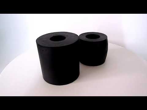 Rubber Compression Spring - YouTube