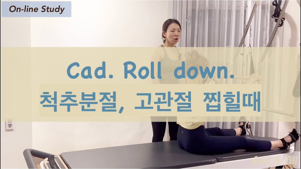 Cad. Roll downs 앉은자세 고관절 찝힘 수정 - YouTube