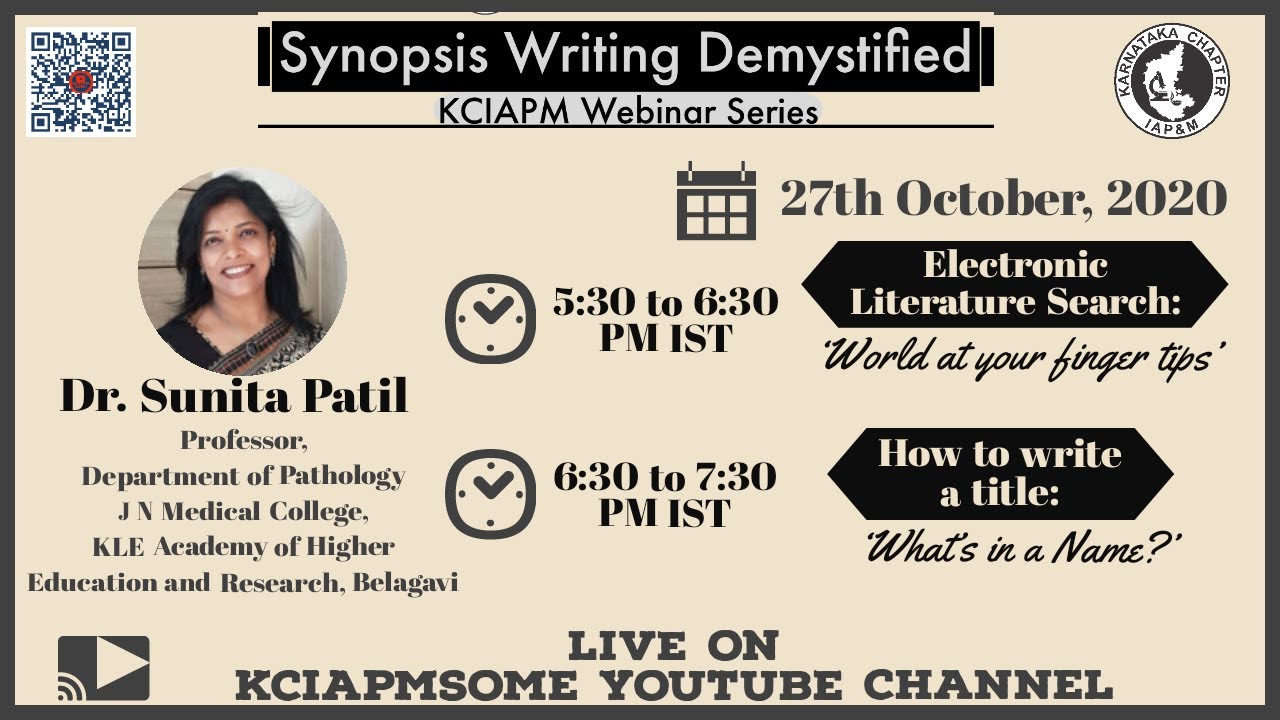 Synopsis Writing Demystified - Electronic Literature Search & How to ...