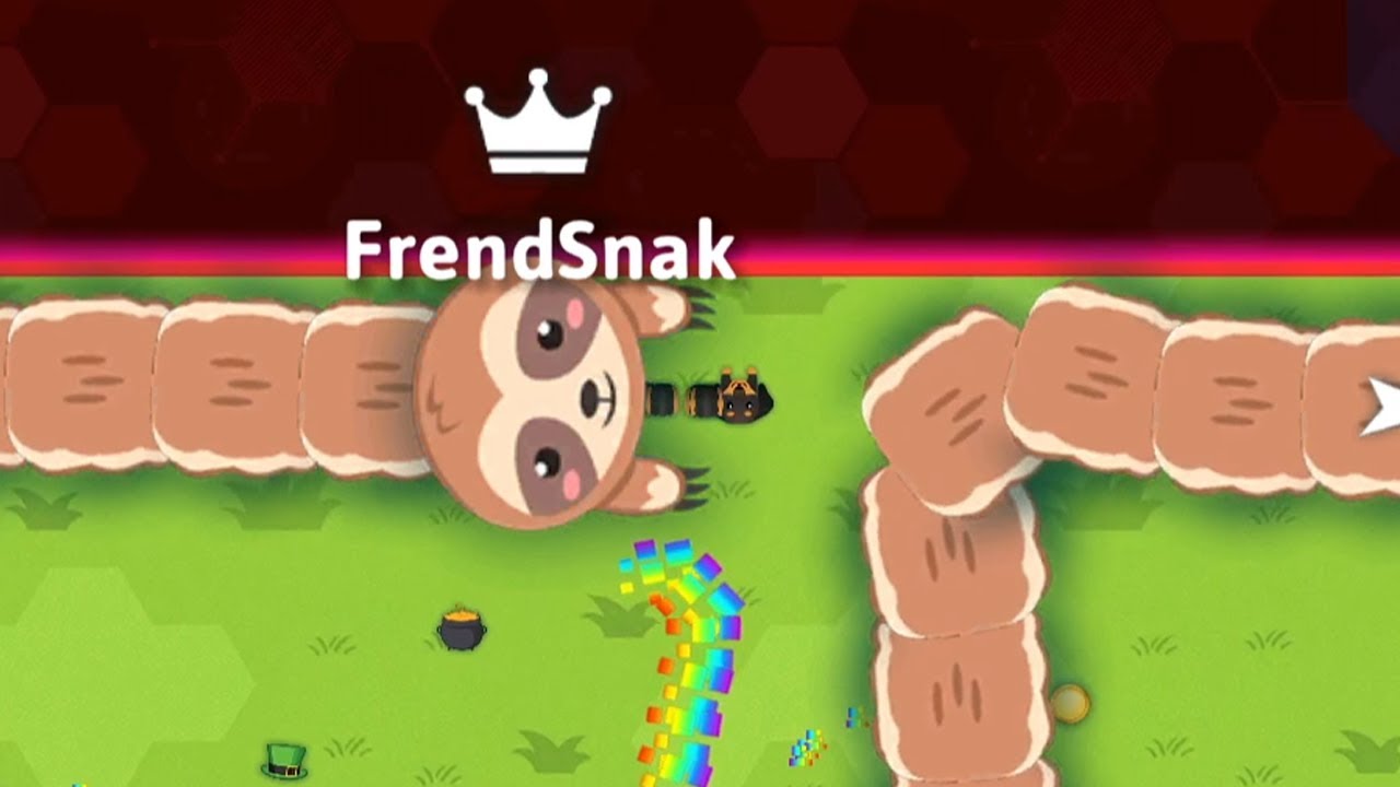 Snooze The BIGGEST SNAKE CIRCLED THE WHOLE SNAKE.IO LOBBY - YouTube