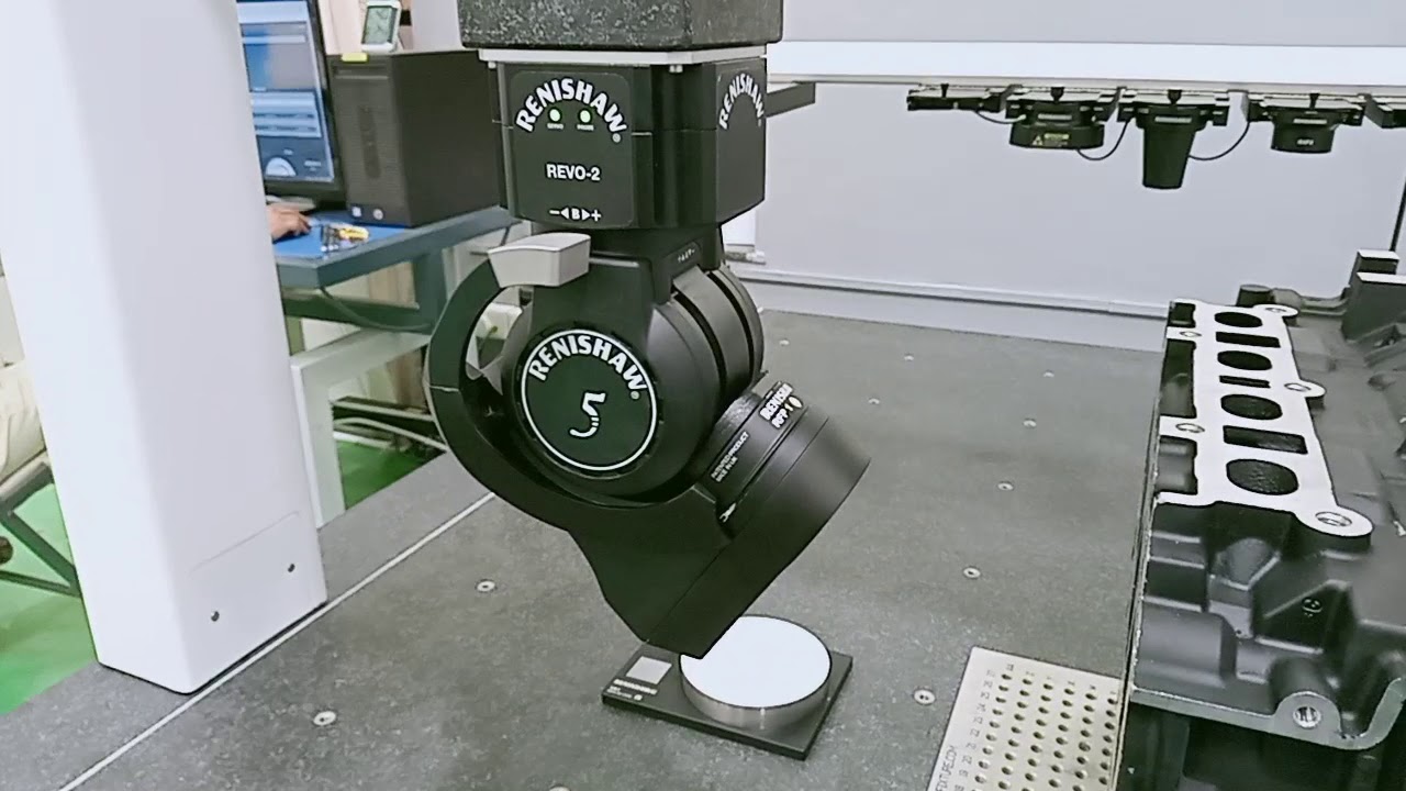 Renishaw Revo for Combusiion Chamber Volume - YouTube