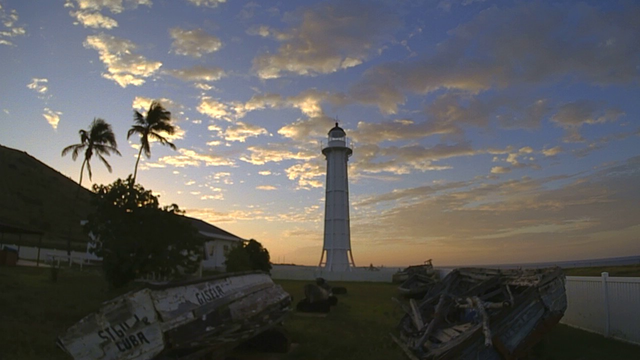 Windward Point Light Sunrise time lapse - YouTube