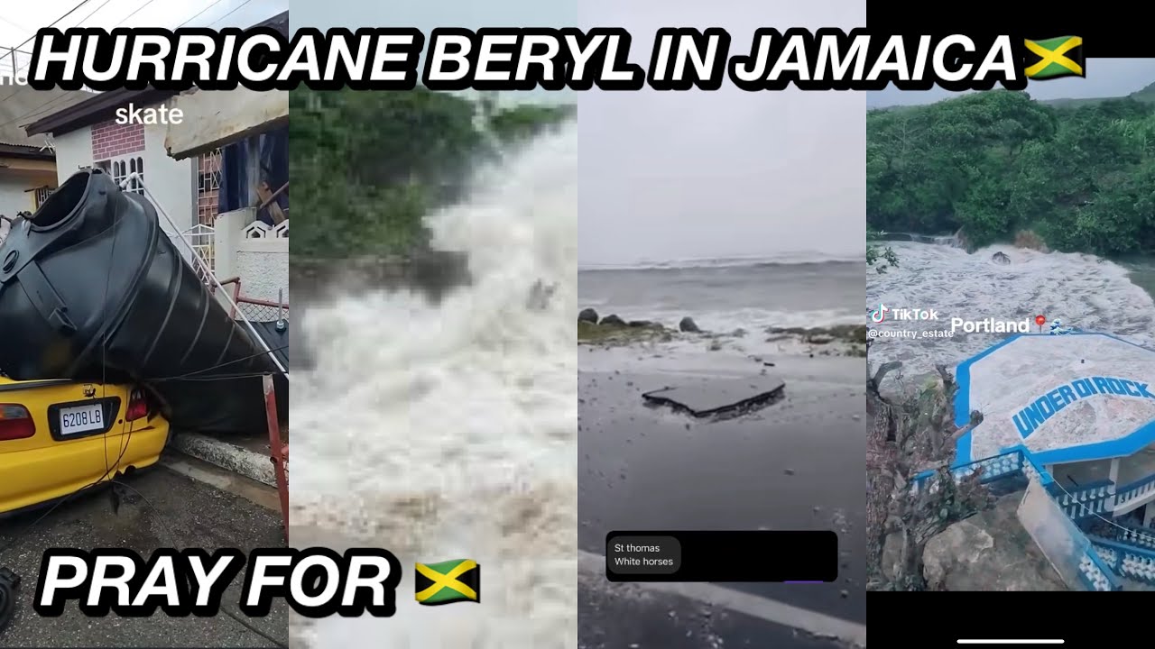 Hurricane Beryl Destroy Jamaica!! PRAY FOR US🇯🇲 - YouTube
