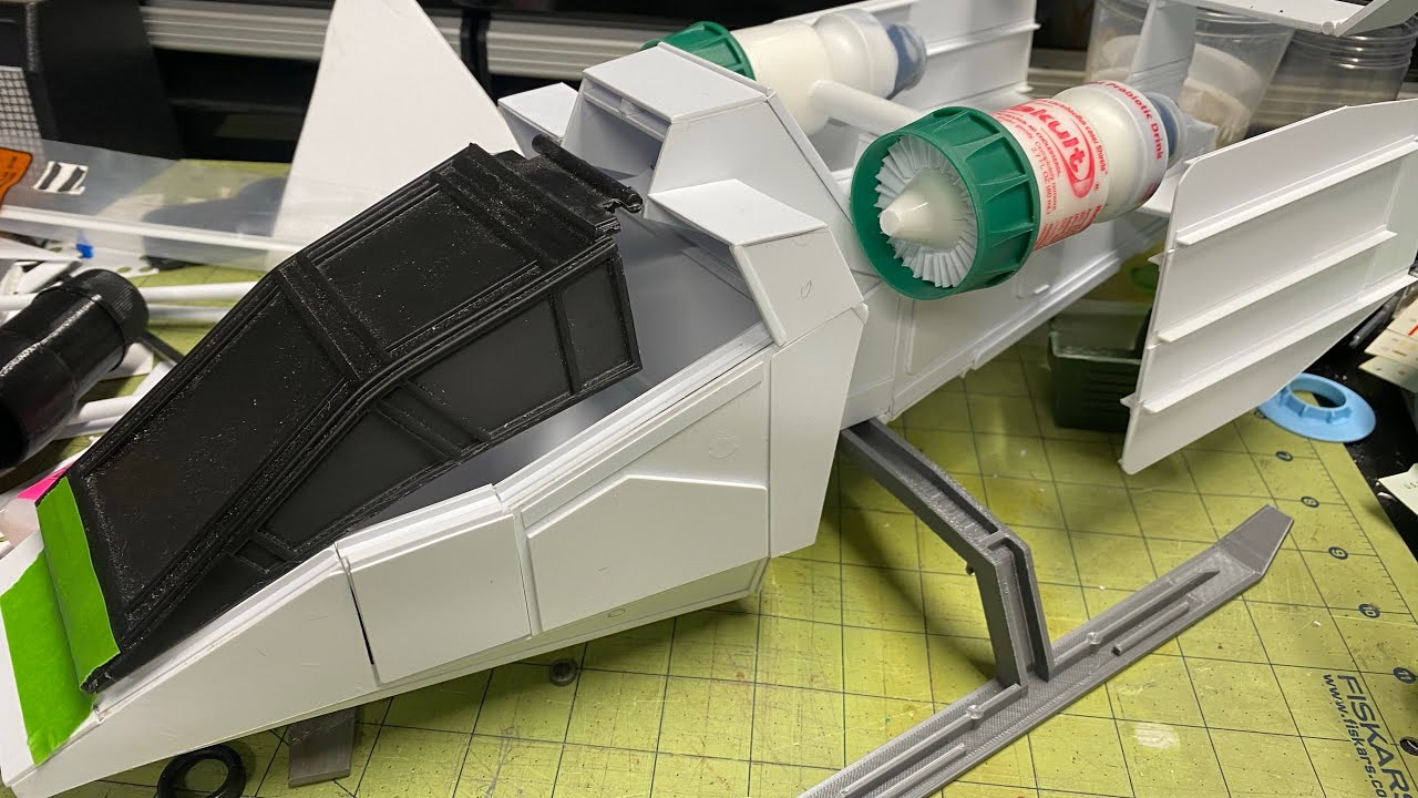 Customizing A 3D Printed GI Joe Classified Skyhawk Part 6 - YouTube