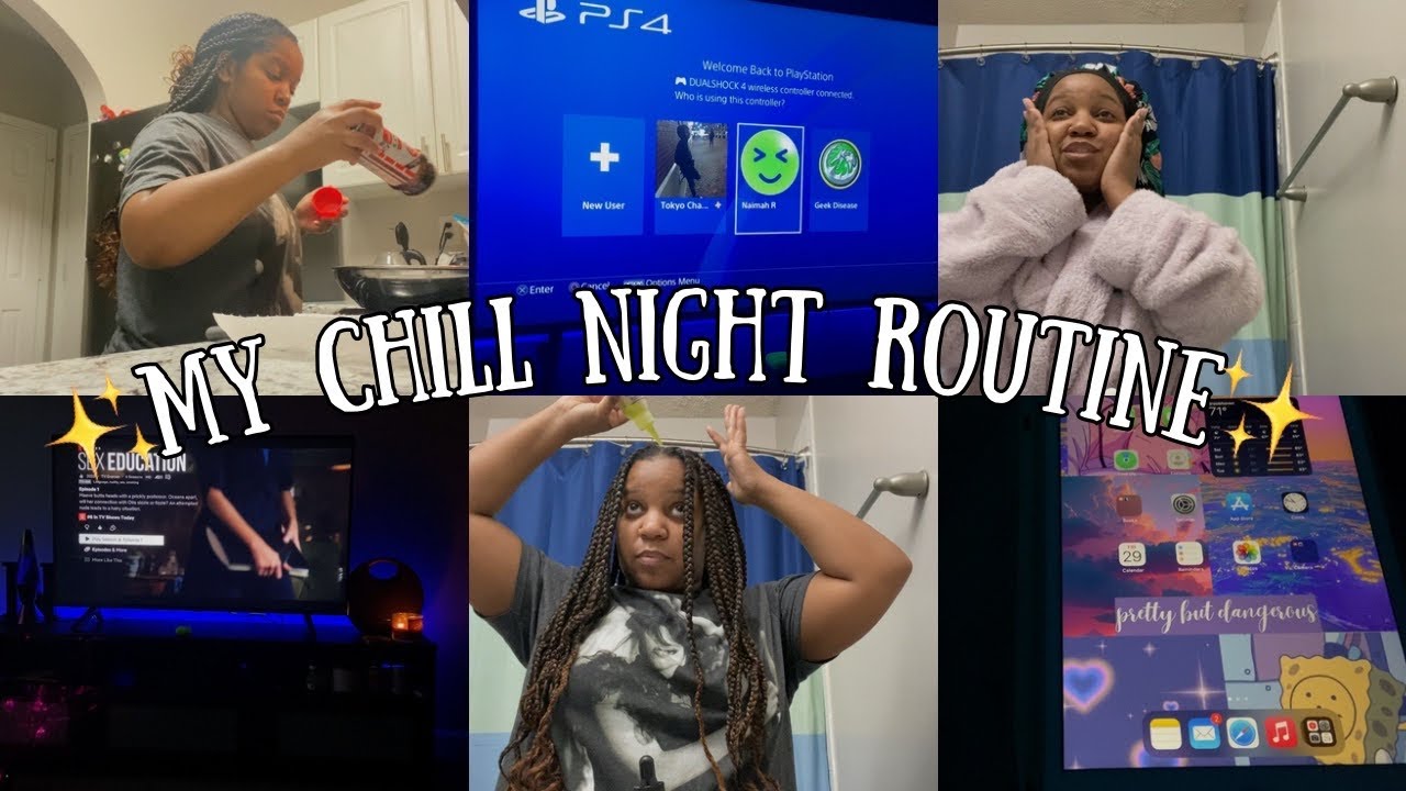 My Chill Night Time Routine 🌙 - YouTube