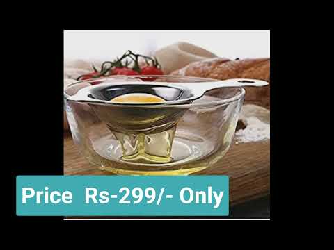 Egg Divider Stainless Steel Egg Sieve Kitchen Gadget #shorts #jayeshhalpati #7giftstore