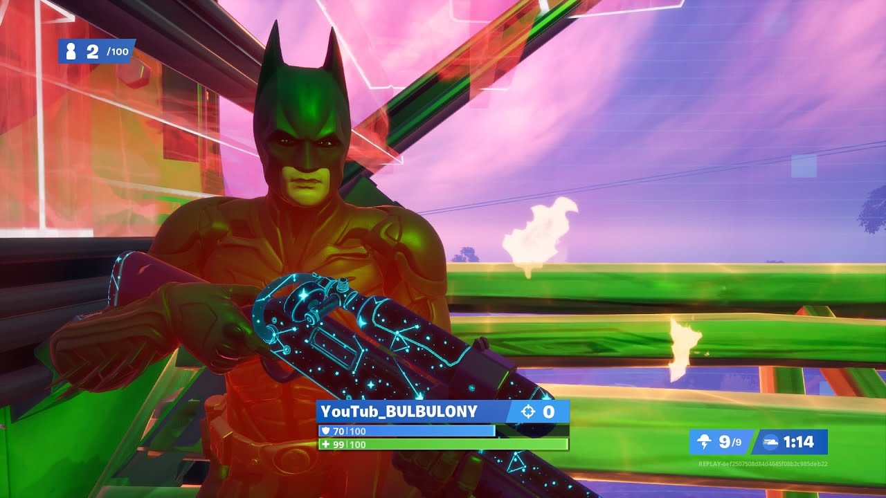 173 Win with Batman Fortnite Solo Battle Royale Victory ניצחון ...