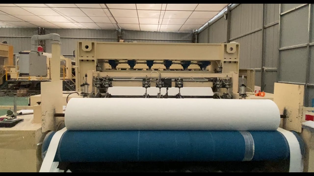 Suzhou Fiberglass Needle Mat Production Base - YouTube