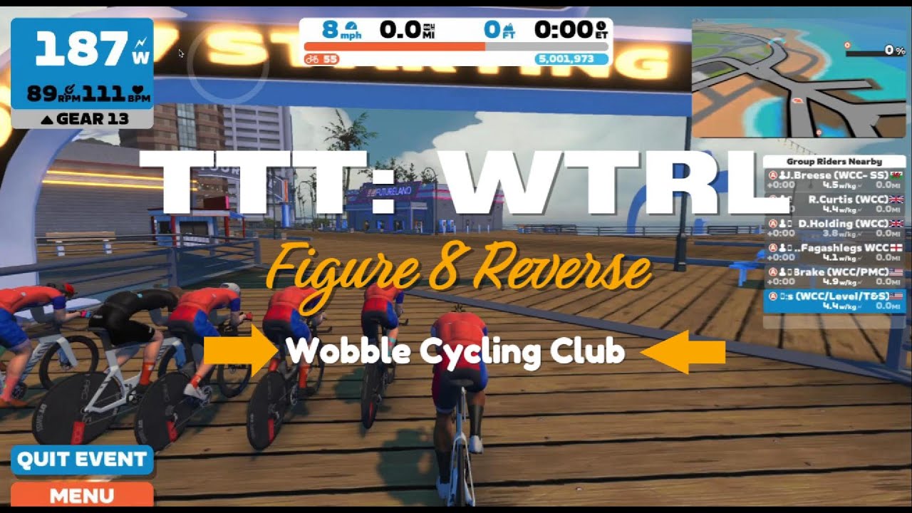 TTT: WTRL Figure 8 Reverse - YouTube