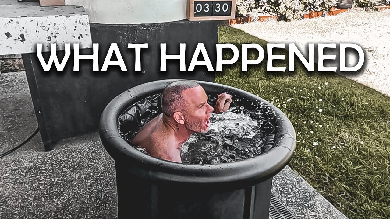 ICE BATH to reduce Anxiety Level, this is what happened.. - YouTube