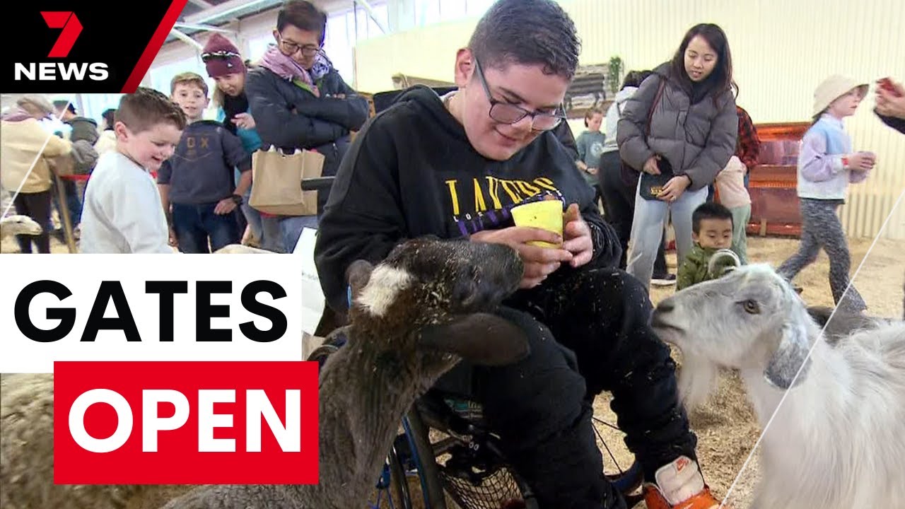 Day one of the Royal Show - Take a tour with its biggest fan | 7NEWS ...