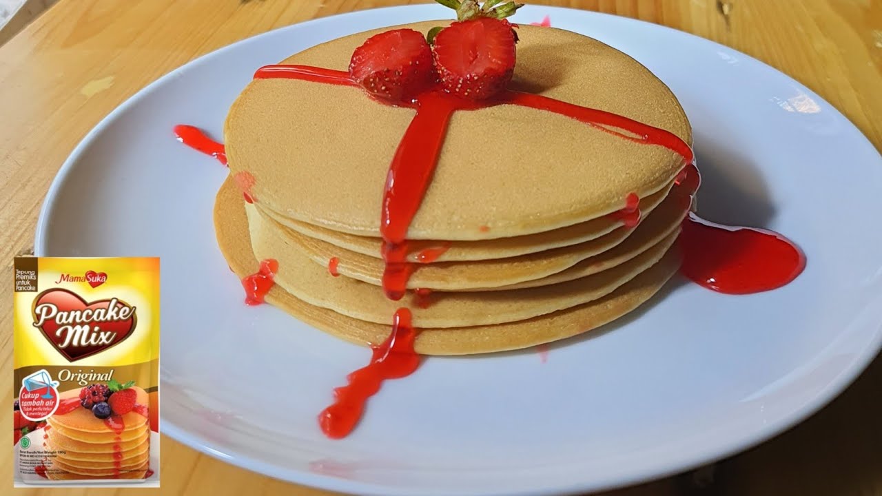 Mama Suka Pancake Mix Membuat Pancake Jadi Lebih Mudah dan Praktis - YouTube