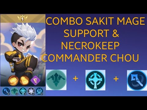 COMMANDER TERKAYA PAKAI CHOU || COMBO SAKIT MAGE HYPER VEXANA & AURORA ...