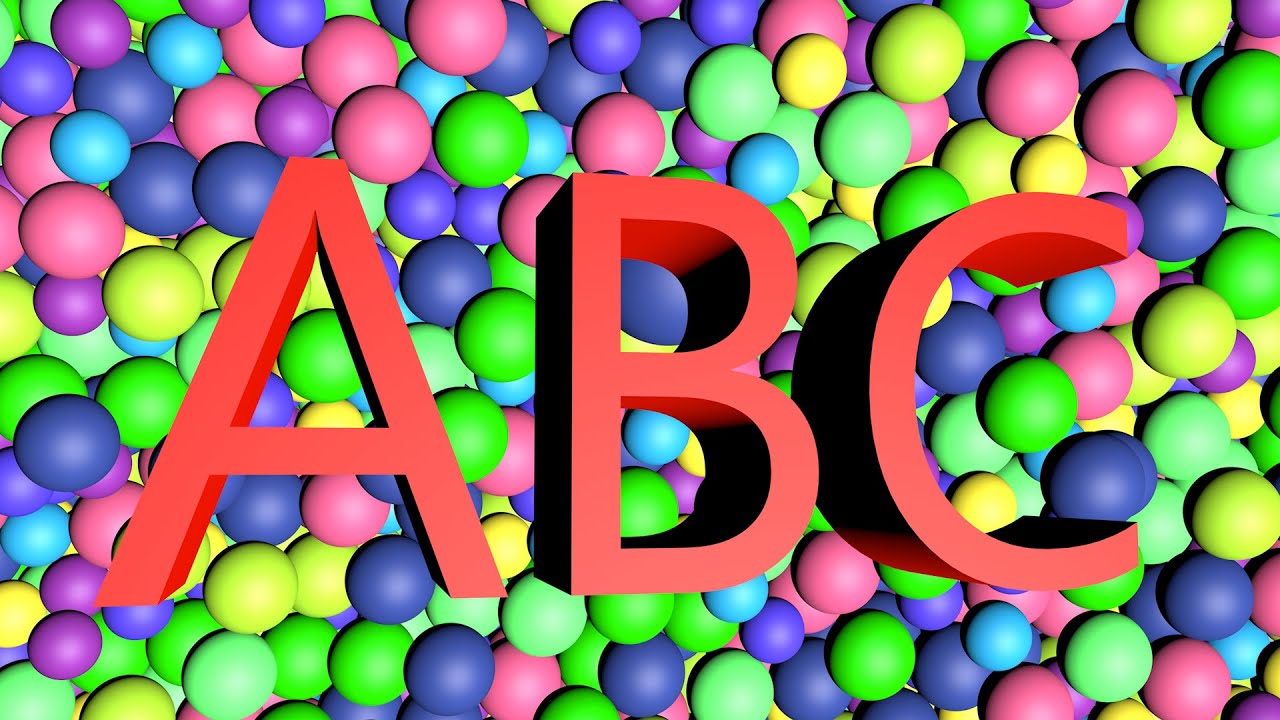 E | Learn Colors with colorful ABC candy - YouTube