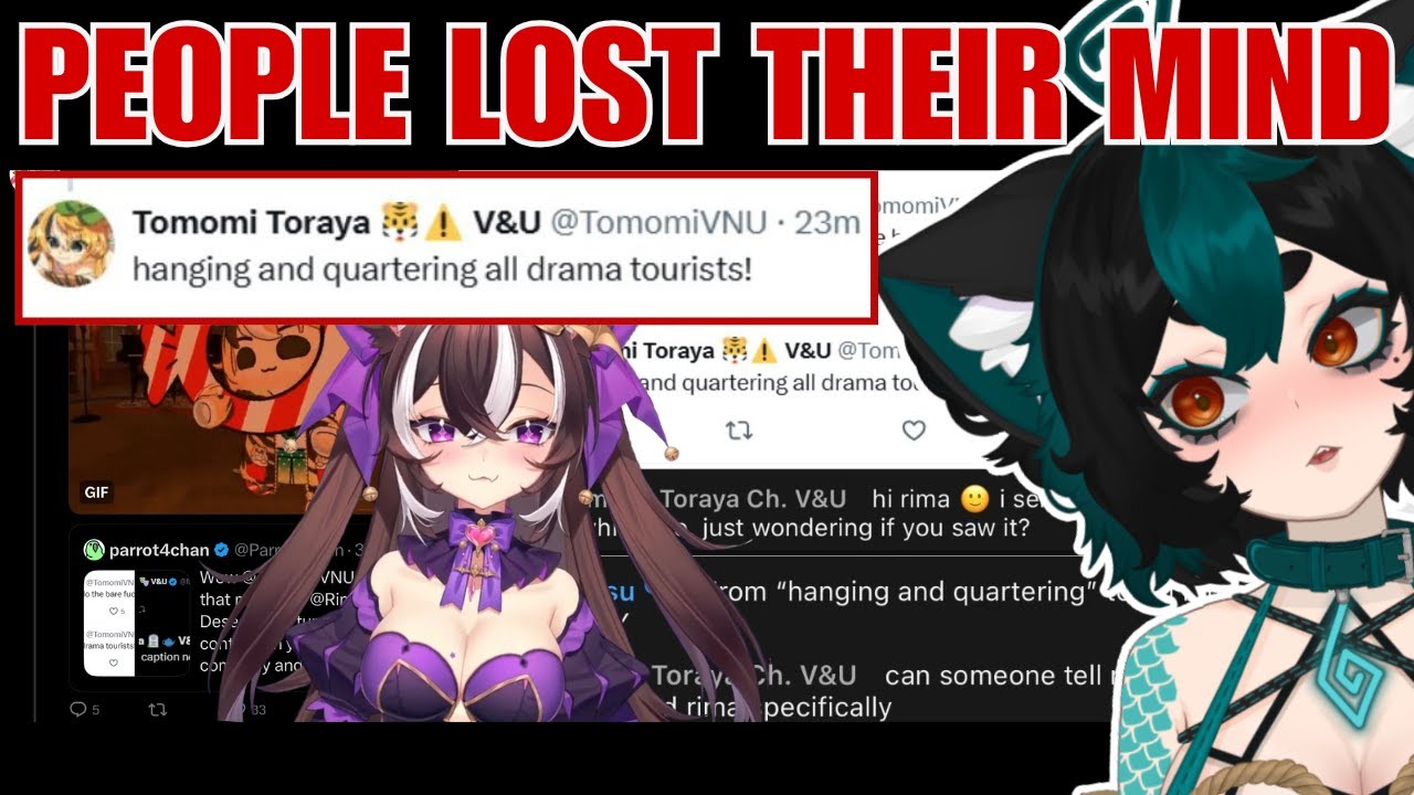 Vtuber Talents go UNHINGED and ATTACK other Vtubers V&U Disaster / Rev ...