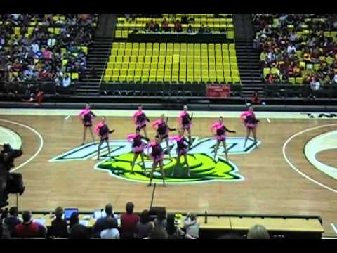 Piute High School Kick Routine (UVU State Competition 2-5-11) - YouTube