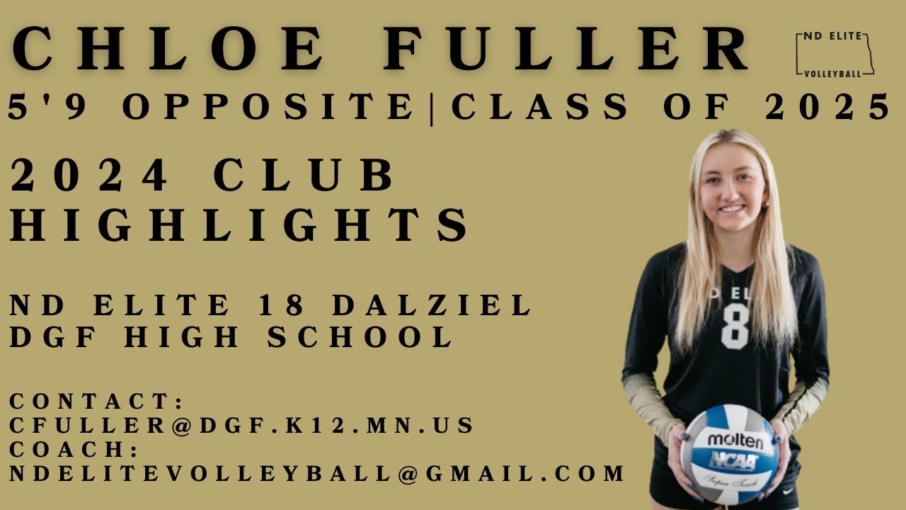 Chloe Fuller Class of 2025 Highlight Video - YouTube
