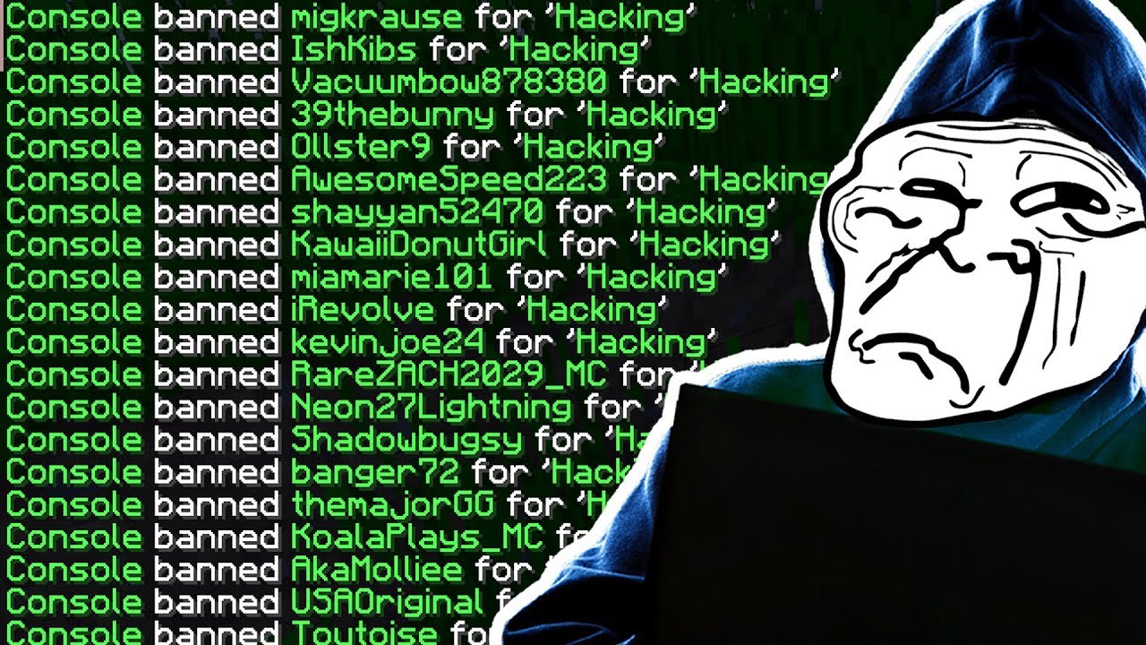 I GOT SO ANGRY THAT I BANNED THE ENTIRE SERVER! (Minecraft Trolling ...
