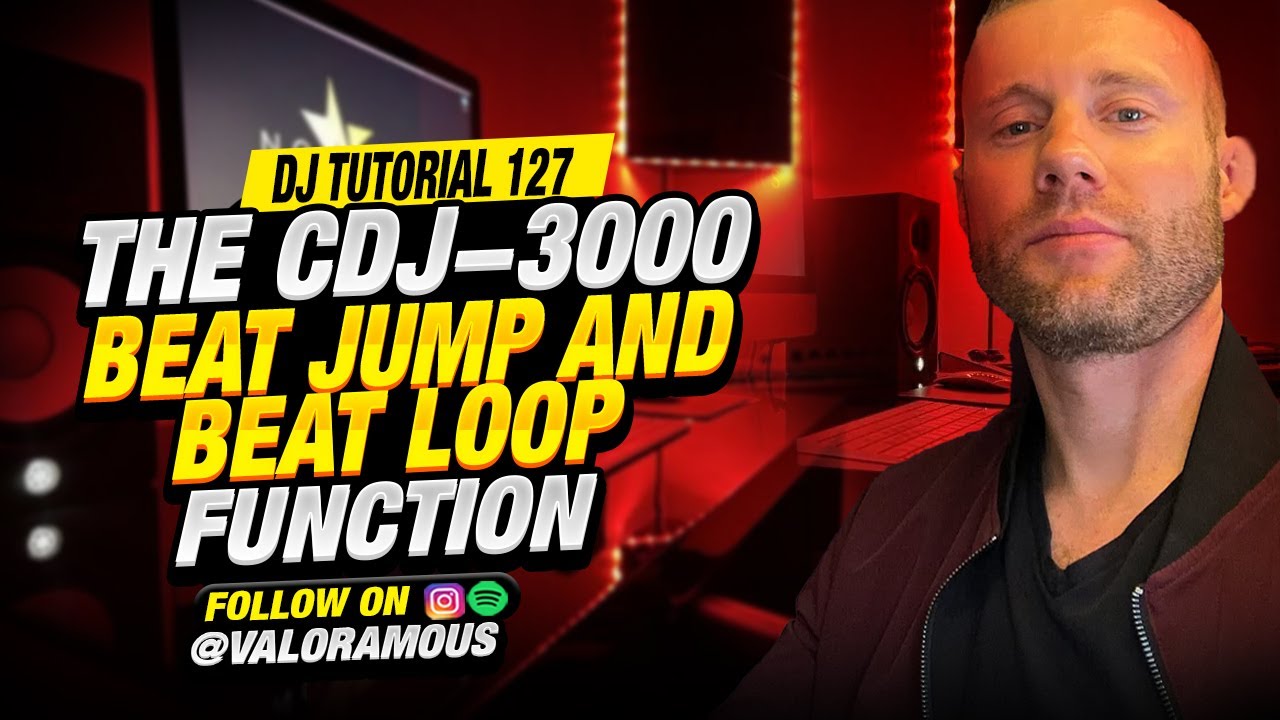 DJ Tutorial #127: The CDJ-3000 Beat Jump and Beat Loop Function - YouTube
