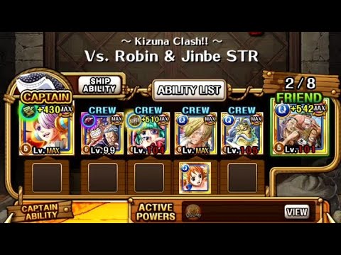 OPTC Kizuna VS. Robin&Jinbe 10☆ STR - YouTube