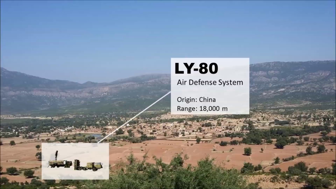 Pakistani LY-80 missile defence system - YouTube