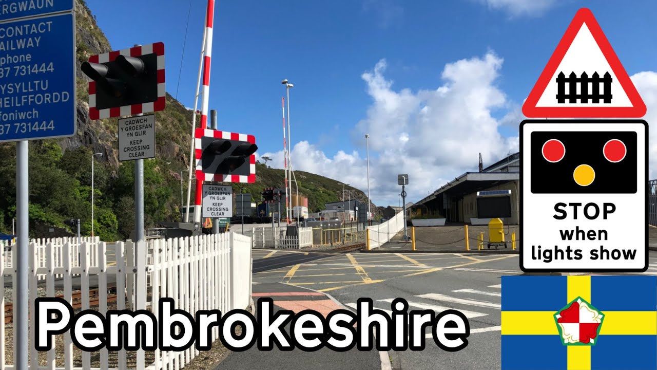 Level Crossings in Pembrokeshire (June 2022) - YouTube