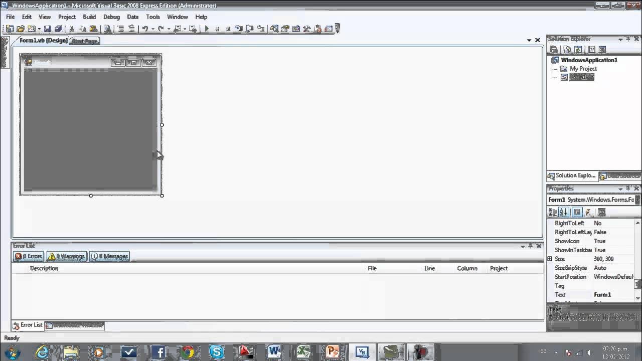 Tutorial de Visual Basic 2008 parte 1.mp4 - YouTube