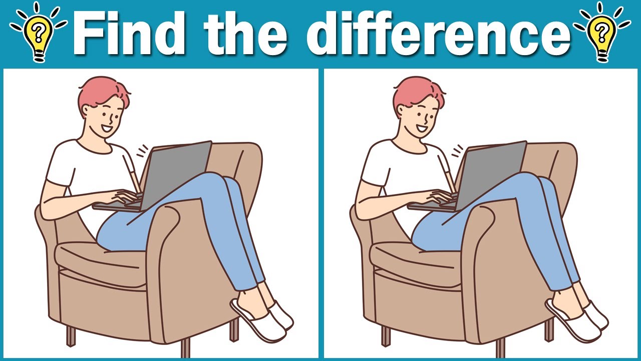 Find The Difference Test Your Brain Power Now - YouTube
