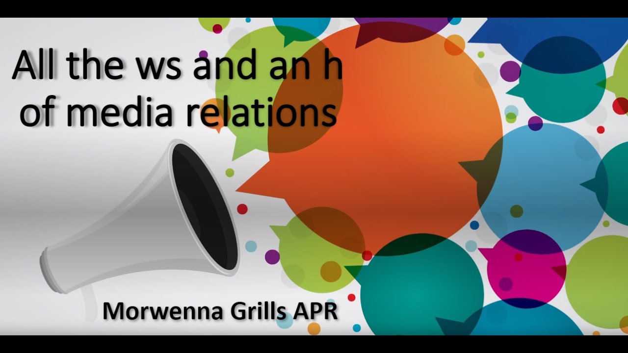 Simplifying media relations for NFPs - YouTube