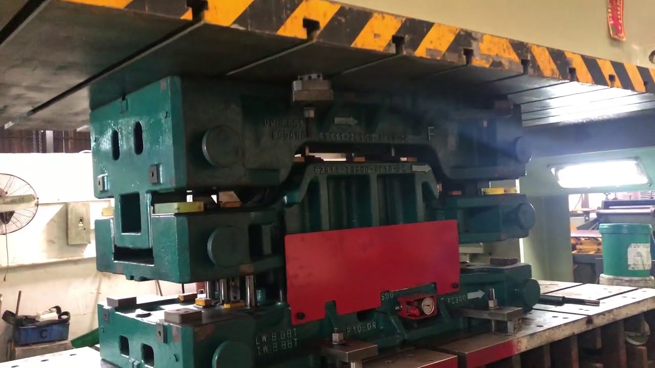 sheet metal stamping dies, transfer die stamping process - YouTube