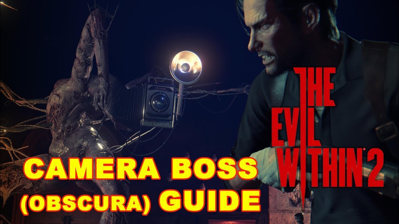 Evil Within 2: How to Beat Camera Lady (Obscura) Boss Guide - YouTube
