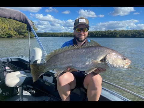 Insane big jewfish and flathead session lures !!!!! - YouTube