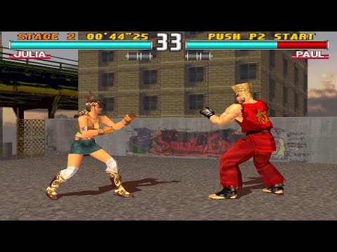 Tekken 3 [PS1] - play as Julia Chang