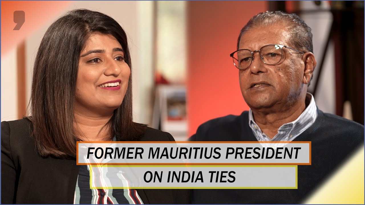 Former Mauritius President Speaks Exclusively To News9 - YouTube