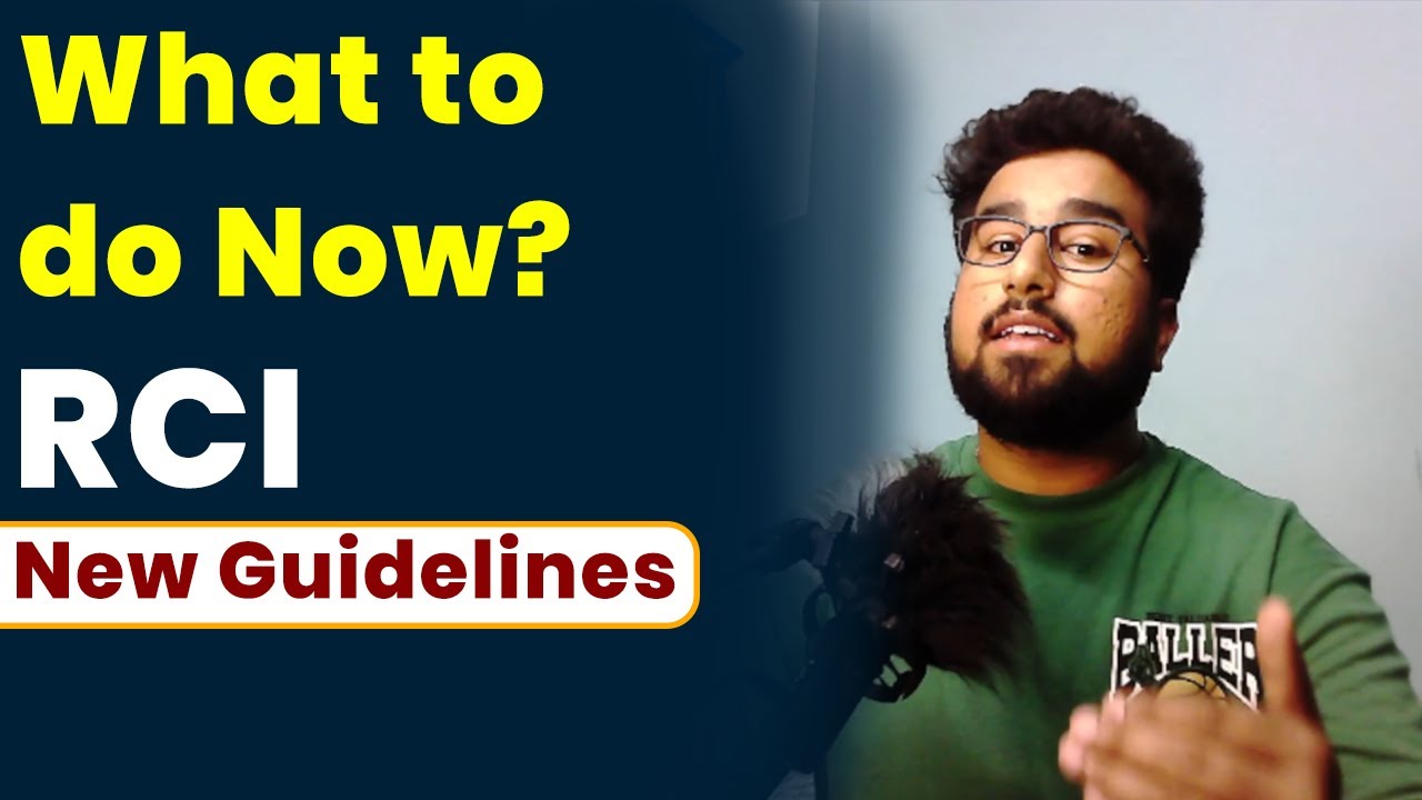 What to do after New RCI Guidelines? Live QnA with Akshyat Sir! - YouTube