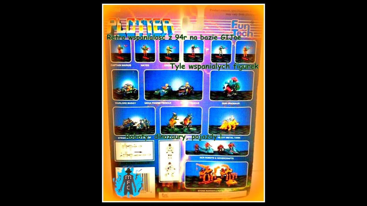 Plotter - New Ray Fun Tech 1994r. Recenzja serii. - YouTube