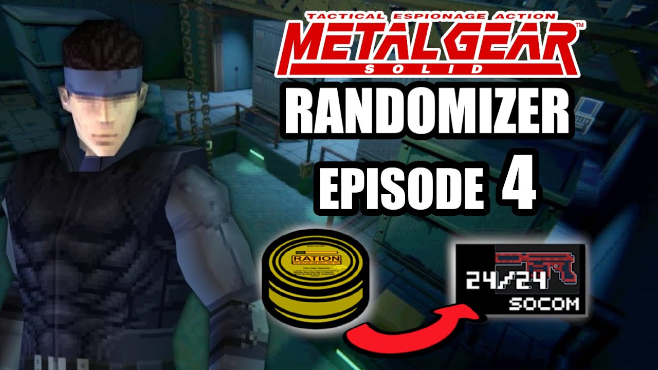 MGS1 Item Randomizer LIVE | Run 4 - YouTube