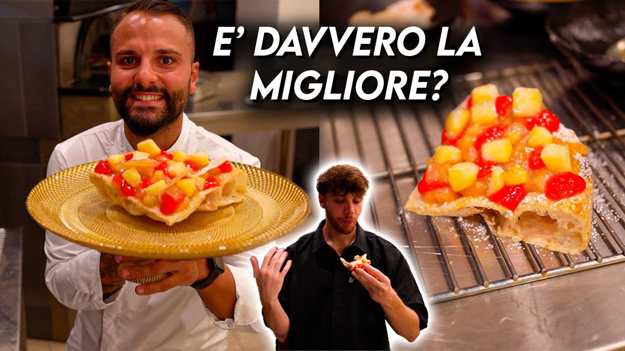PROVO LA PIZZA DOLCE MIGLIORE DEL MONDO di Simone De Gregorio - YouTube