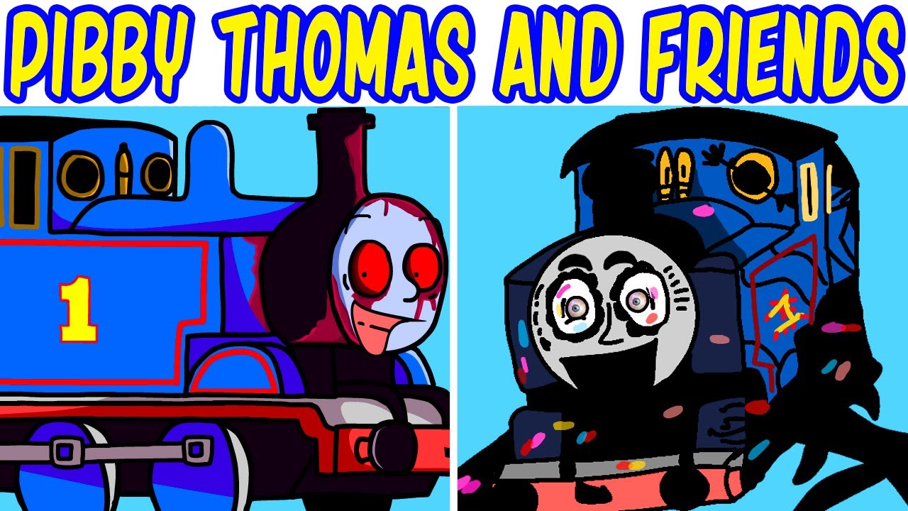 Friday Night Funkin' Vs Pibby Go Go Thomas | Fearful Railways | FNF Mod ...