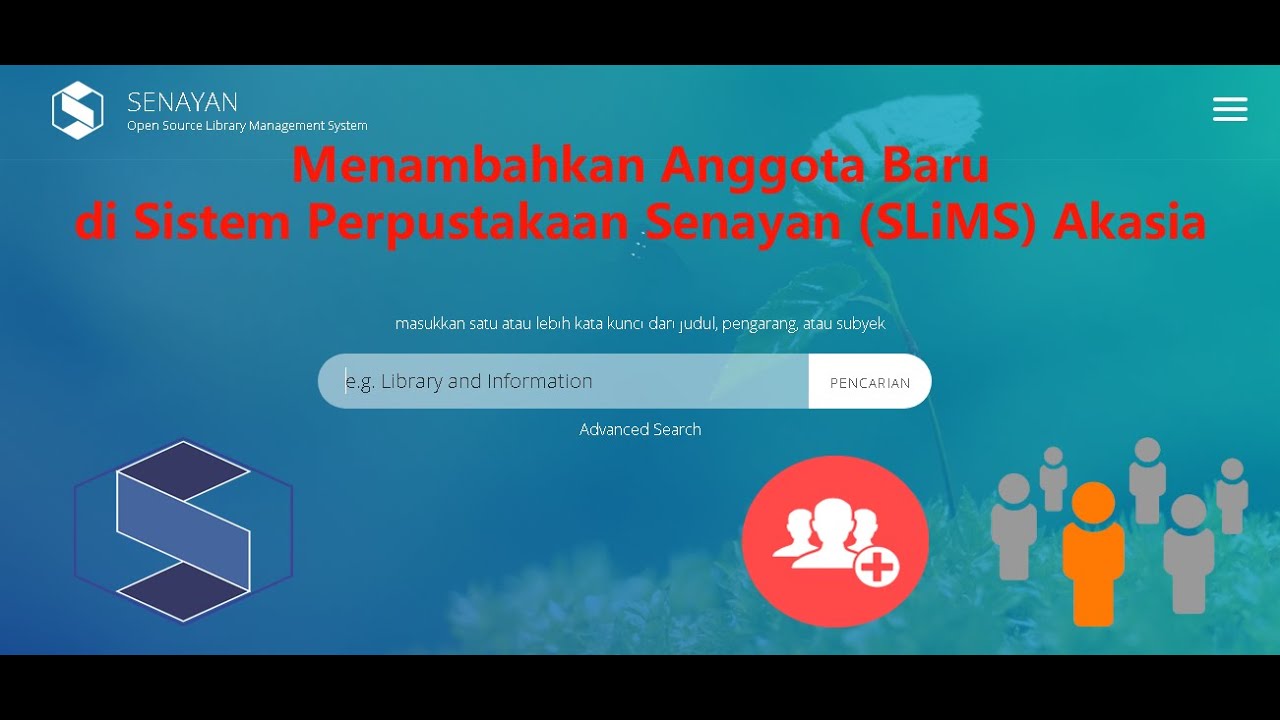 Menambahkan Tipe Keanggotaan di Sistem Perpustakaan Senayan (SLiMS ...