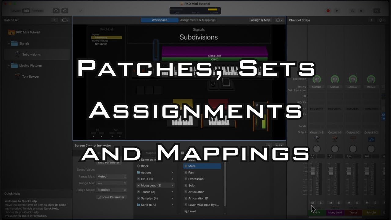 Mainstage Tutorial - The Essentials - YouTube
