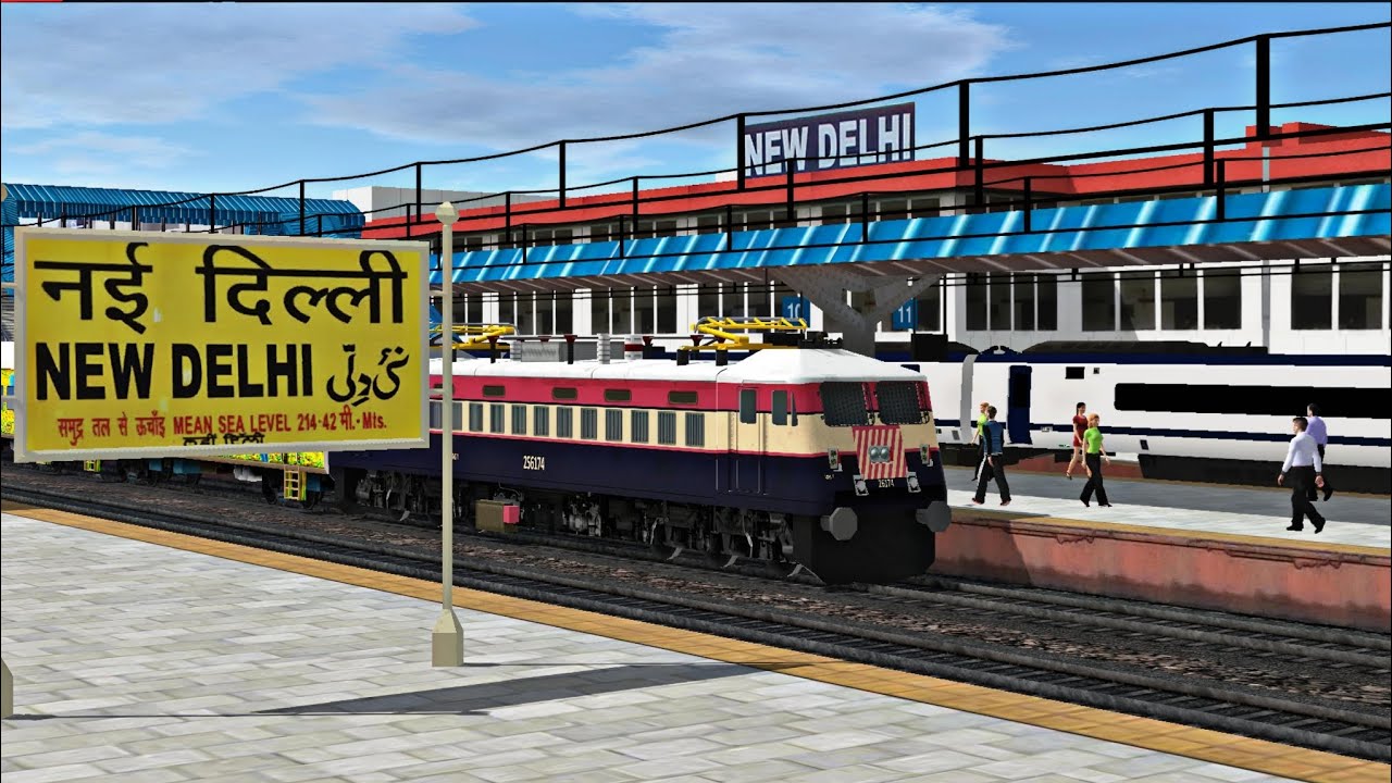 Indian Train Simulator Games 2024 - YouTube