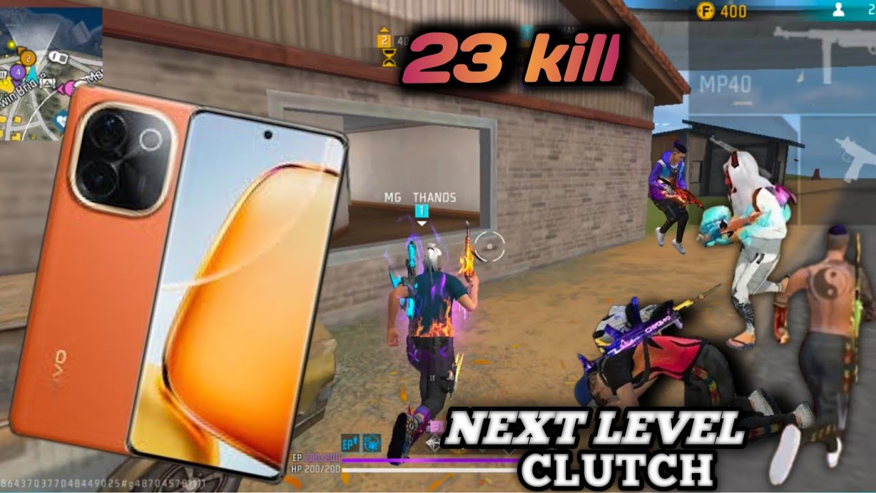 Free Fire new video | vivo t3 mobile gaming test | thanos gaming | Free ...