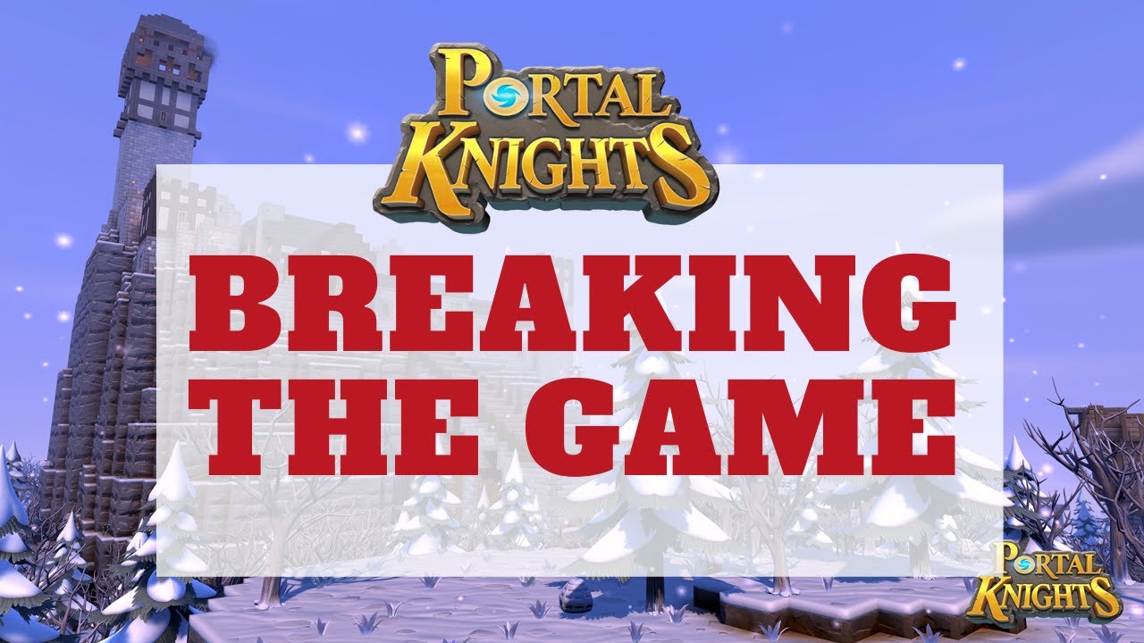 Portal Knights: How to Break the Game (Double-jump hacks) Split-Screen Gameplay - YouTube