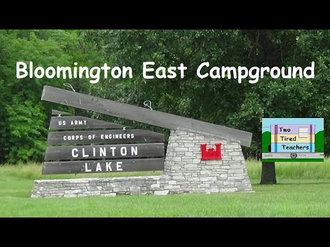 Bloomington East Corps of Engineers Campground, Lake Clinton, Kansas ...