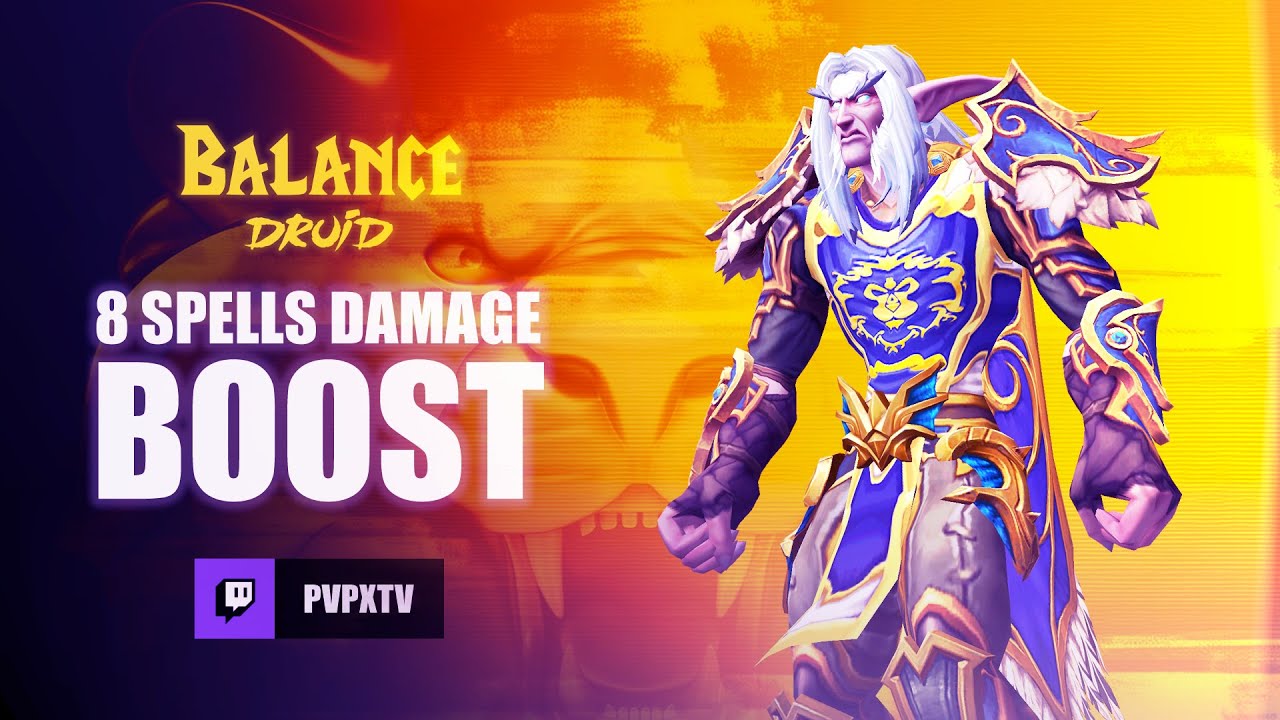 Balance Druid Rotation - 8 Spells Damage Boost Macro & Talents Demo ...