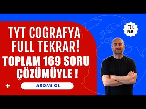 TYT Coğrafya Full Tekrar! #yks2026tayfa #tytcoğrafya #soruçözümü #tyt #yks #ykscoğrafya