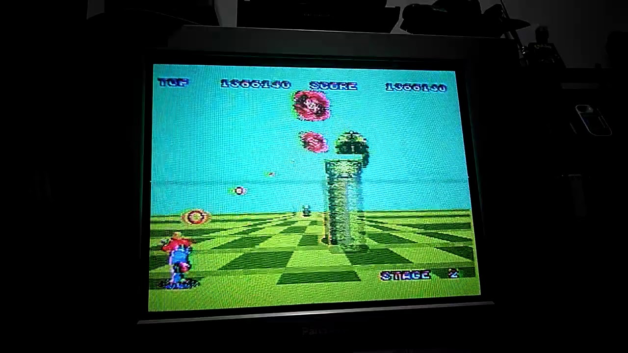 Space Harrier Master System - YouTube